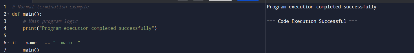 Effective Techniques to End Python Programs